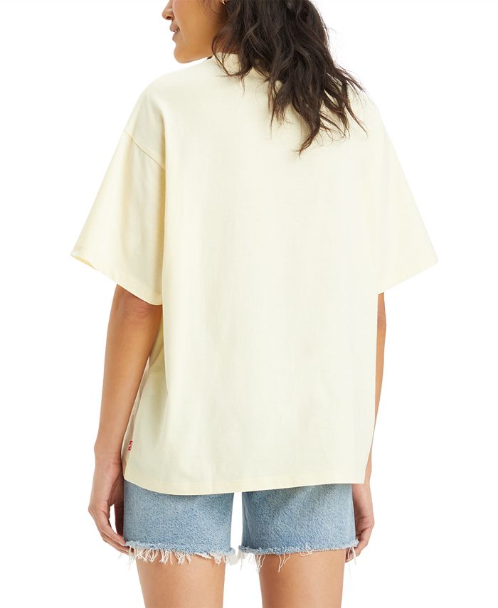 Levi's Women's Cotton Graphic-Print Short Stack Tee - Macy's