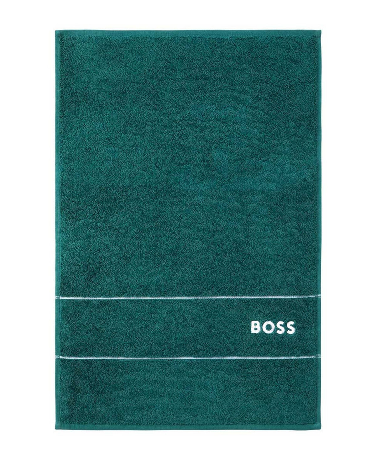 Click here for Boss Home Plain Cotton Hand Towel  16 x 24 - Everg... prices