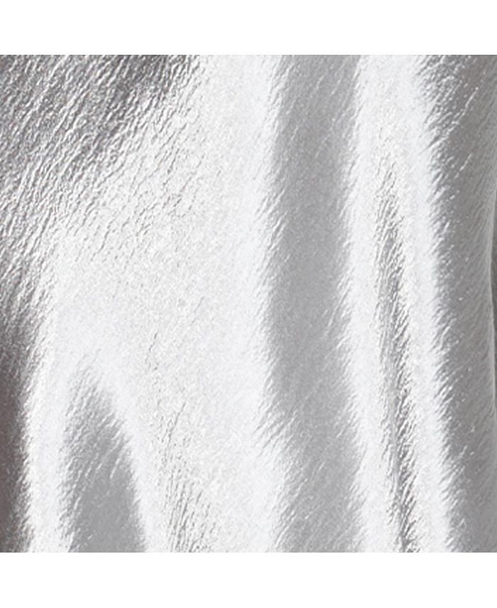Bebe Women's Hammered Satin Rhinestone Dress - Macy's