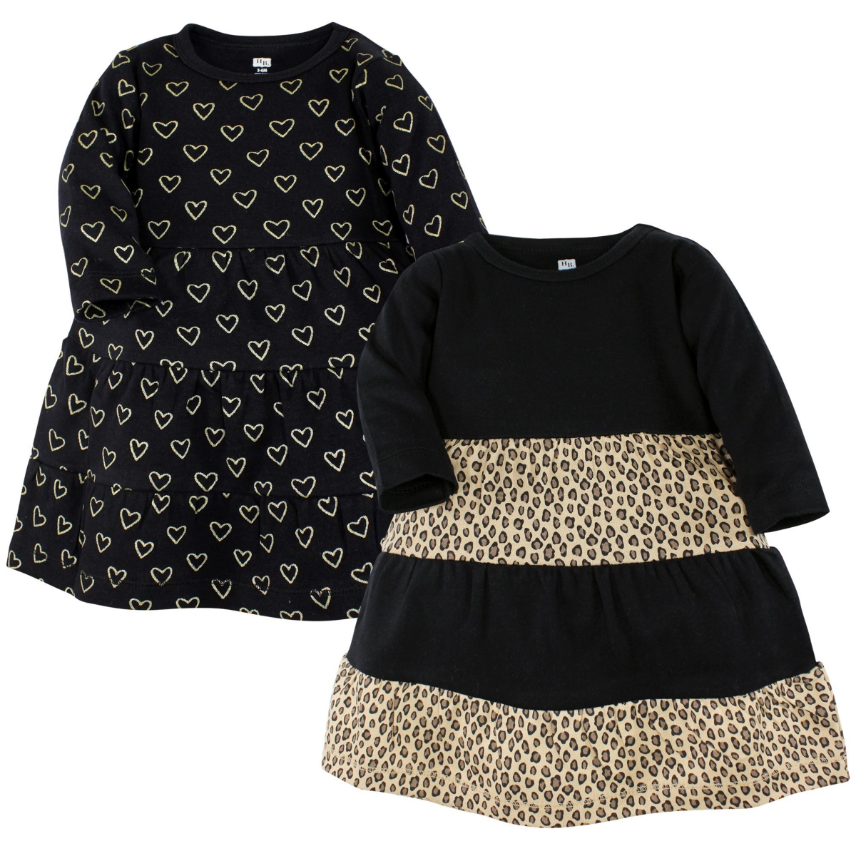 Click here for Hudson Baby Baby Girls Hudson 2Pk Long Sleeve Dres... prices