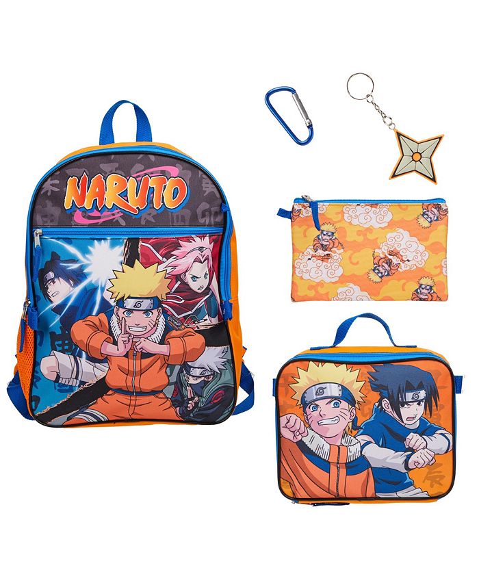 Naruto Boy's 5 PC Backpack Set - Macy's