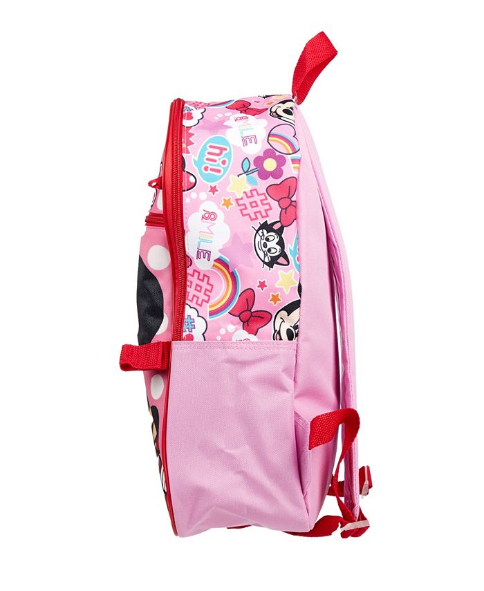 Mickey Mouse Girl's Minnie Mouse 5 PC Backpack Set - Macy's