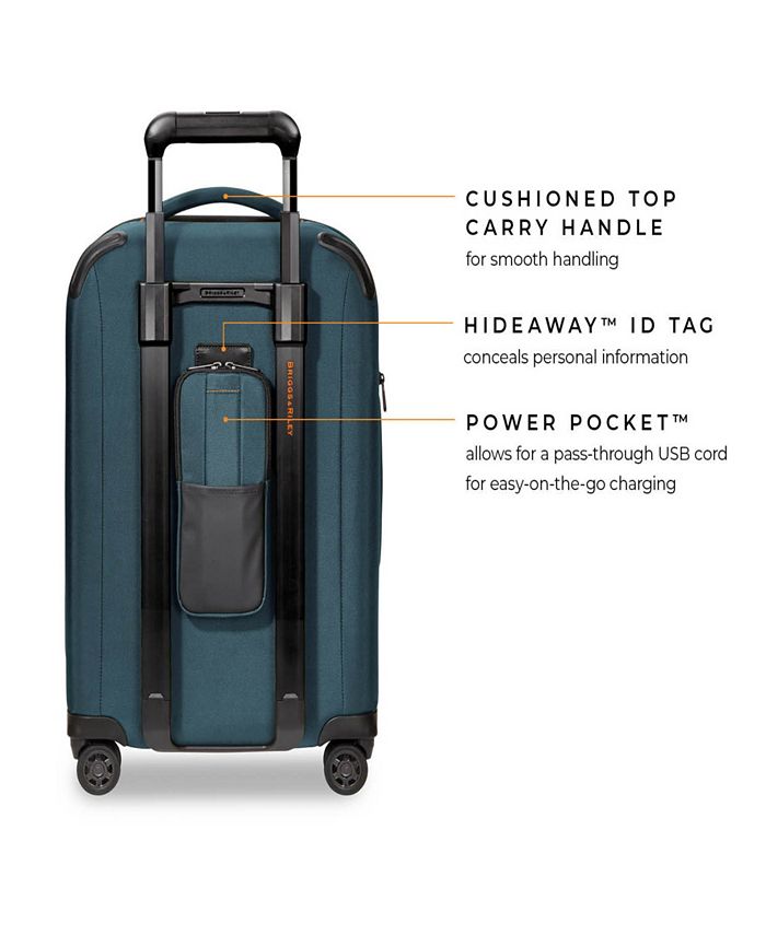 Briggs & Riley ZDX 22" Carry-on Expandable Spinner - Macy's