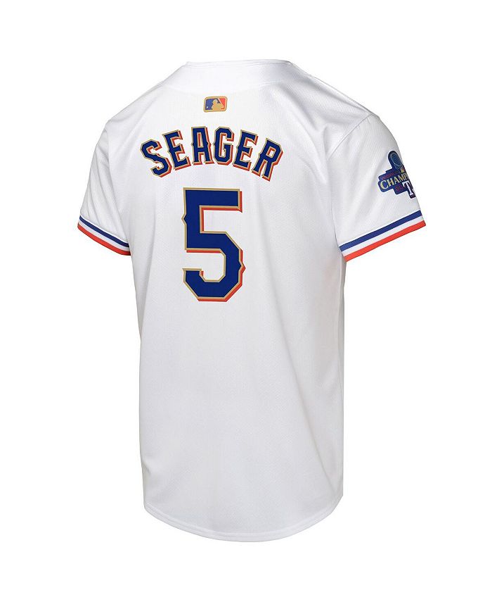 Outerstuff Nike Big Boys and Girls Corey Seager White Texas Rangers ...