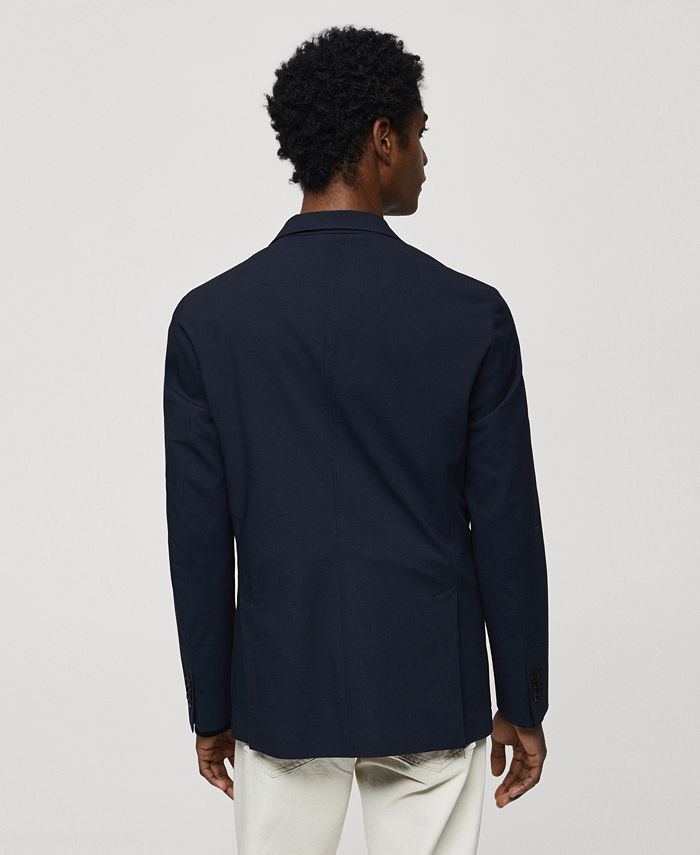 MANGO Men's Slim-Fit Suit Blazer - Macy's