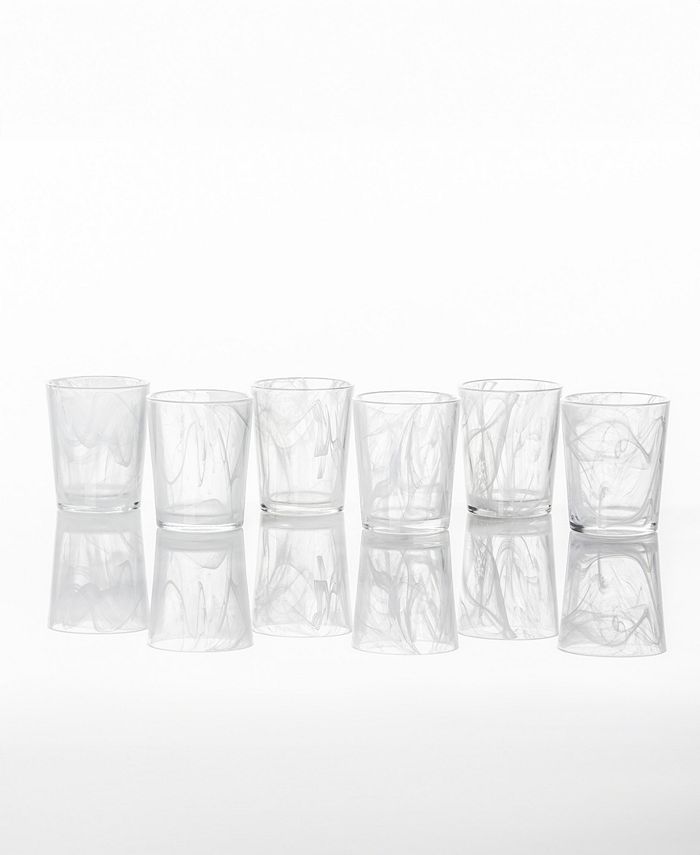 Fortessa Swirl Double Old Fashioned, 11 oz - Set of 6 - Macy's