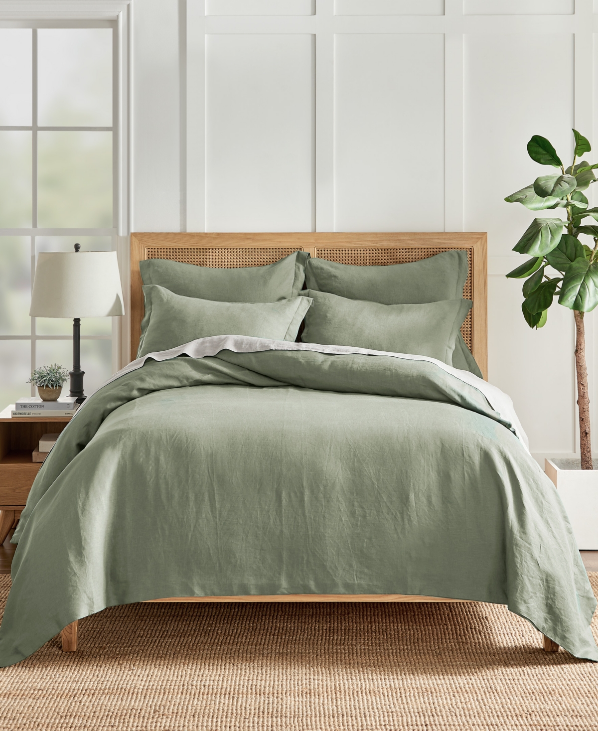 Click here for Levtex Washed Linen Solid Duvet Cover  Full/Queen... prices