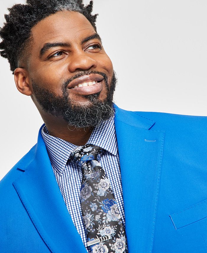 Tayion Collection Men's Classic-Fit Solid Suit Separate Jacket - Macy's