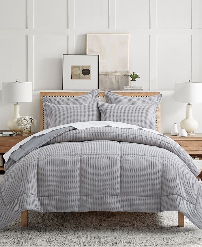 Levtex Levtex Mills Waffle 2-Pc. Sham Set, European - Macy's