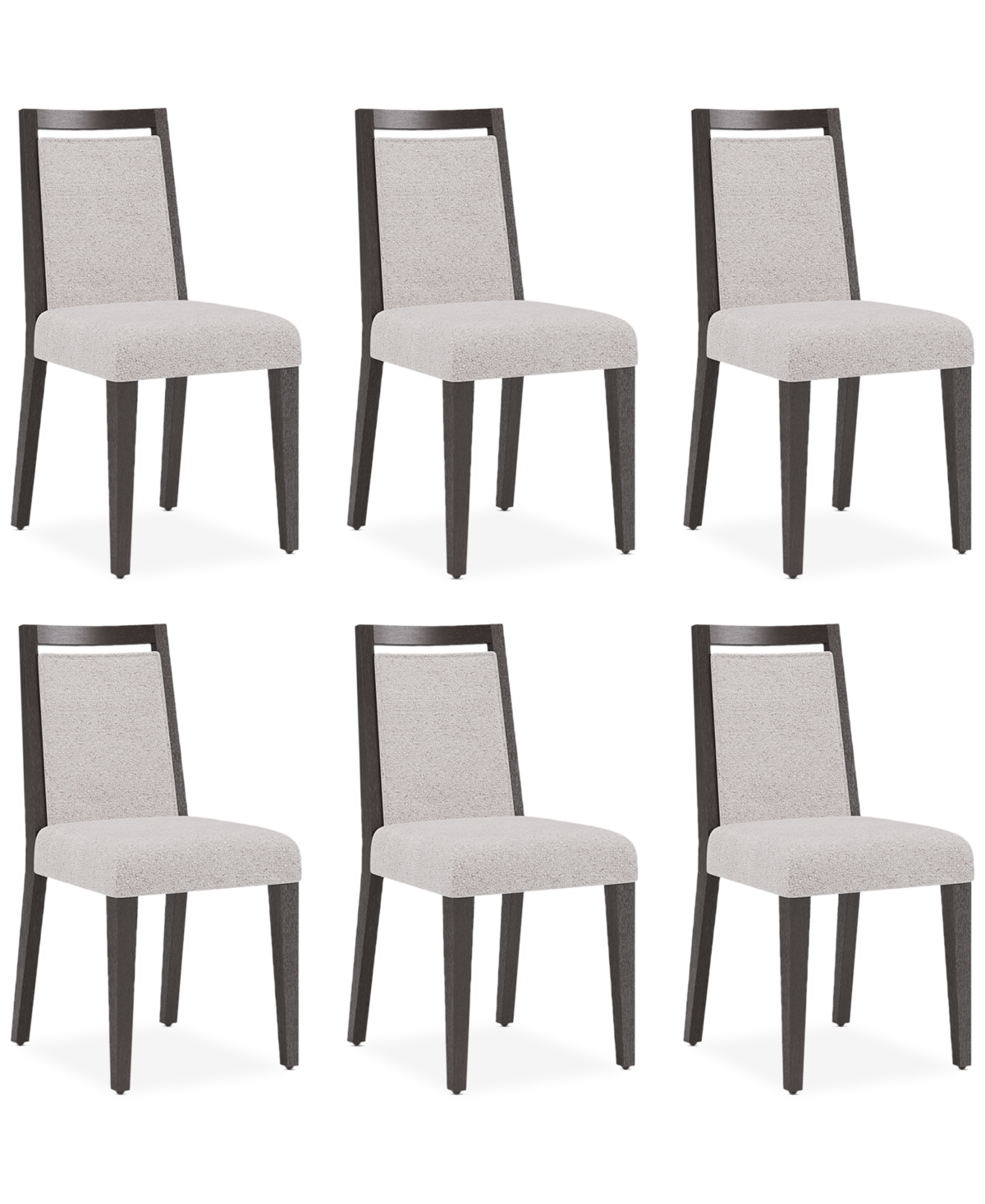 Click here for Tivie 6 Pc Wood Dining Chair Set  Created for Macy... prices