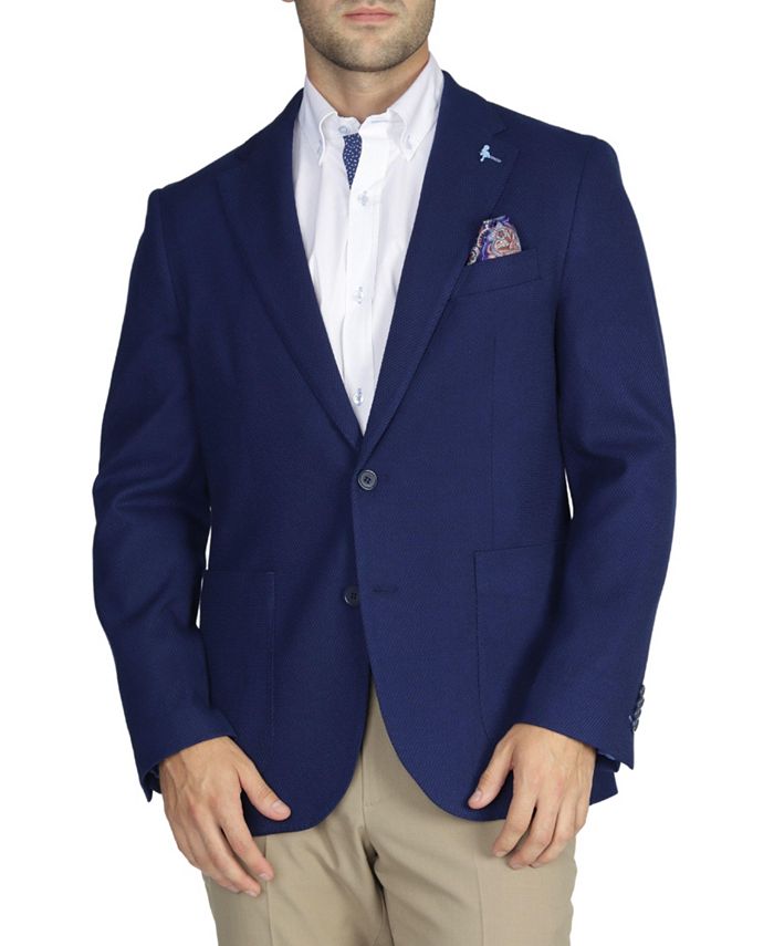 Tailorbyrd Men's Solid Textured Blazer - Macy's