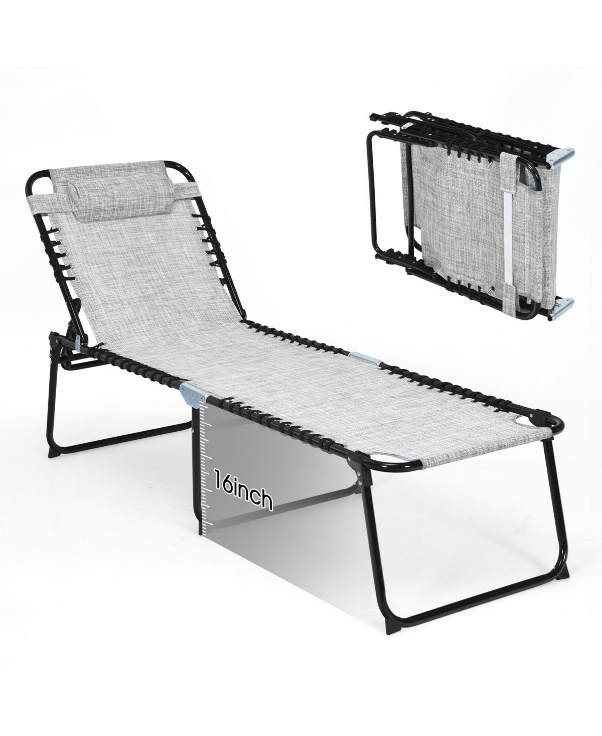 Click here for Inolait Sugift Foldable Recline Lounge Chair with... prices