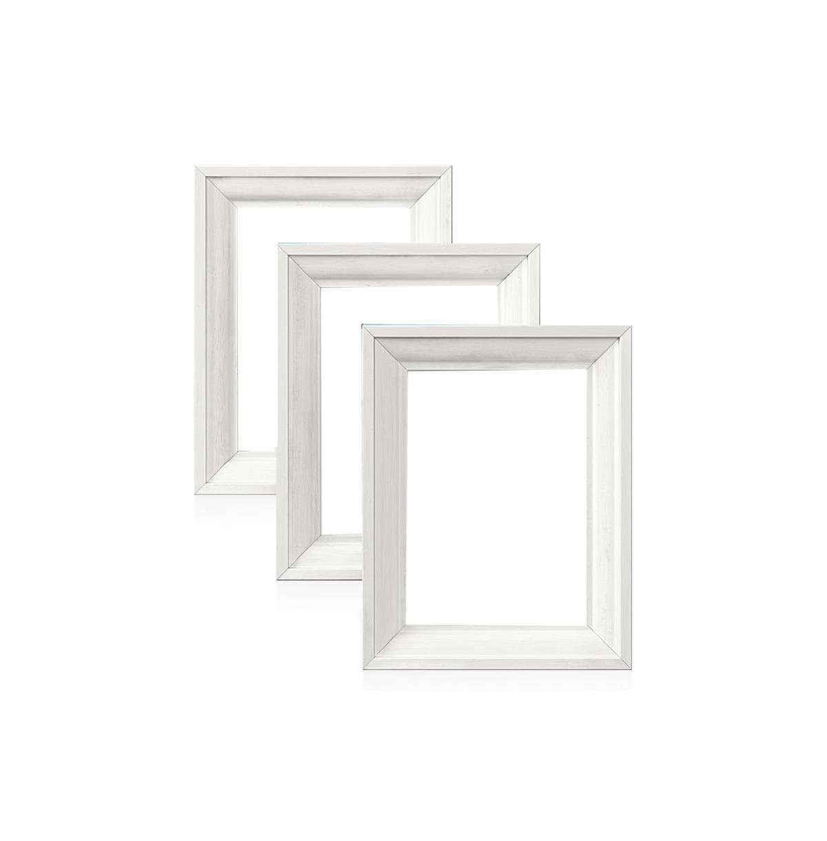 Click here for Slickblue Picture Frames For Wall - Set Of 3 - Whi... prices
