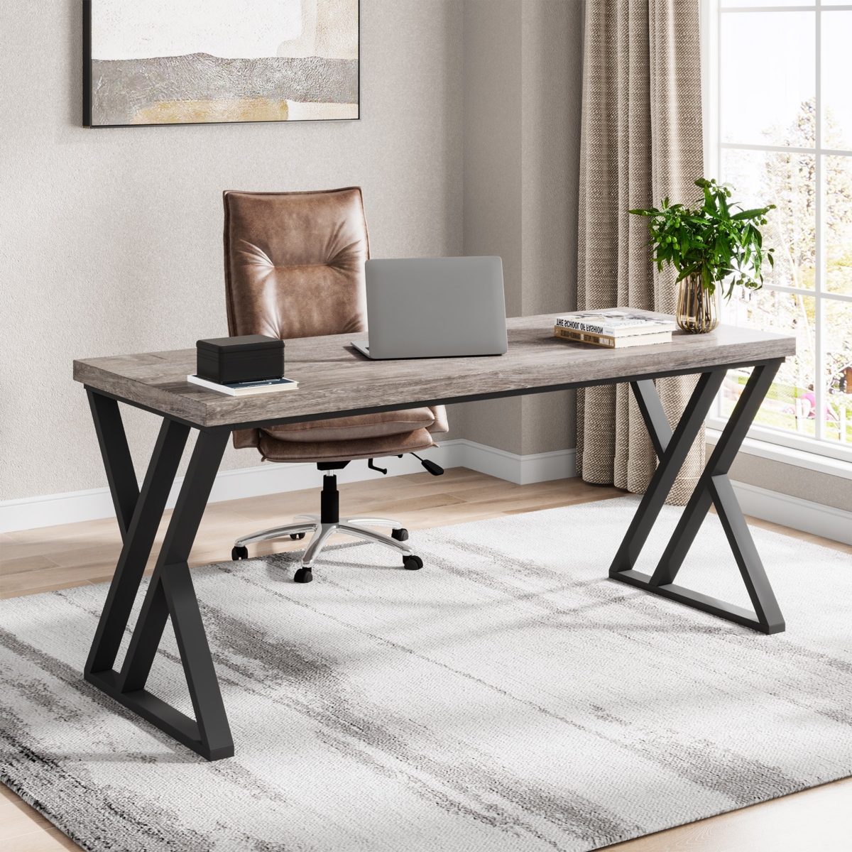 Click here for Tribesigns Writing Computer Desk  55 inch Heavy Du... prices