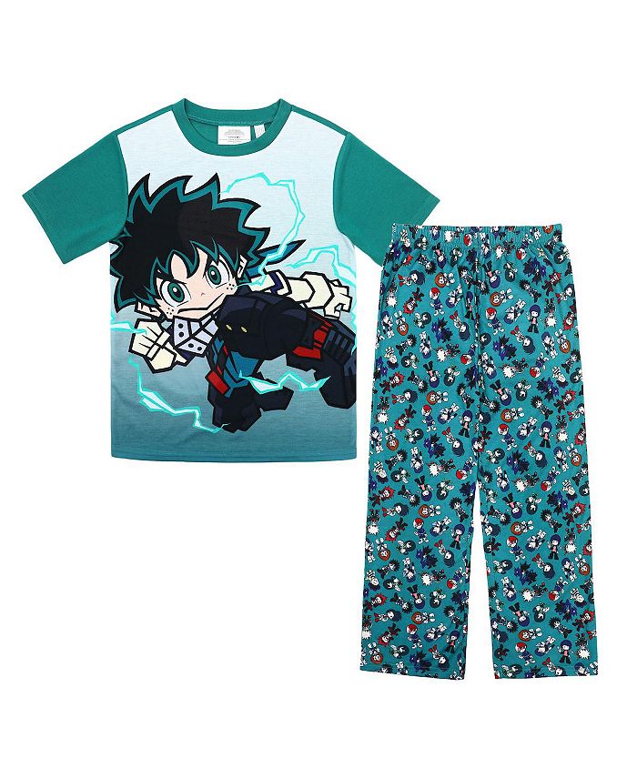 My Hero Academia Boys Anime Manga Deku Hero Children's Pajama Set - Macy's