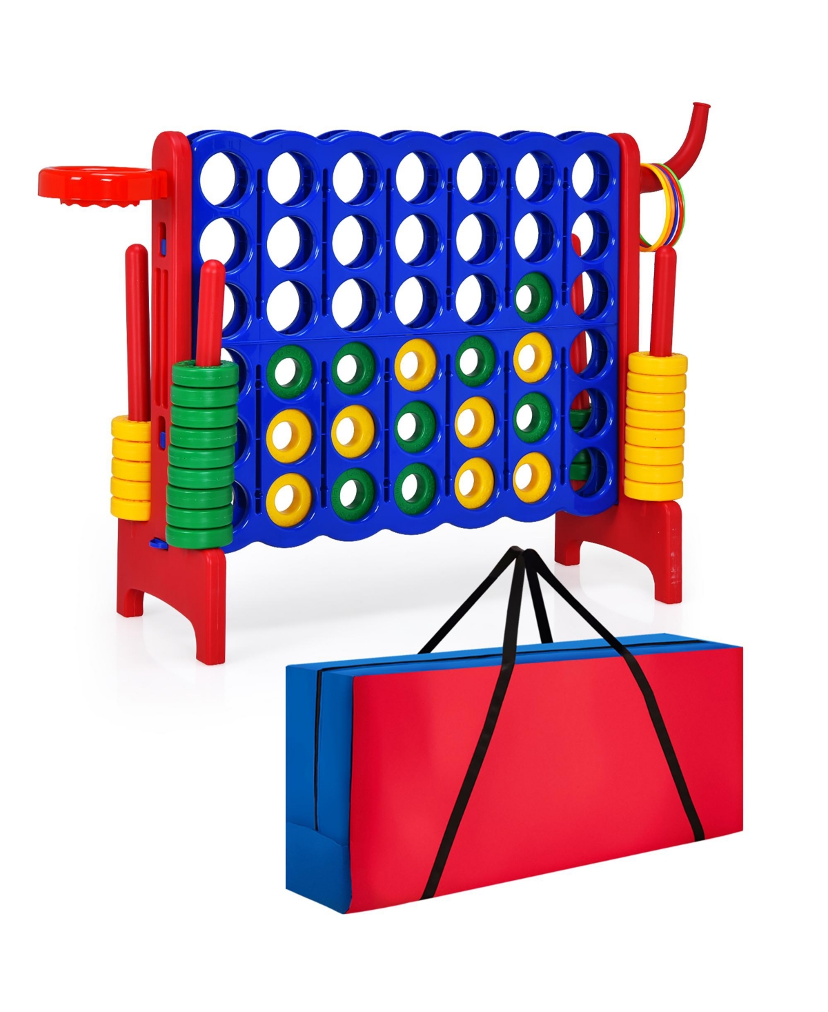 Click here for 2 Pcs Giant 4 in A Row Jumbo 4-to-Score Game Set W... prices