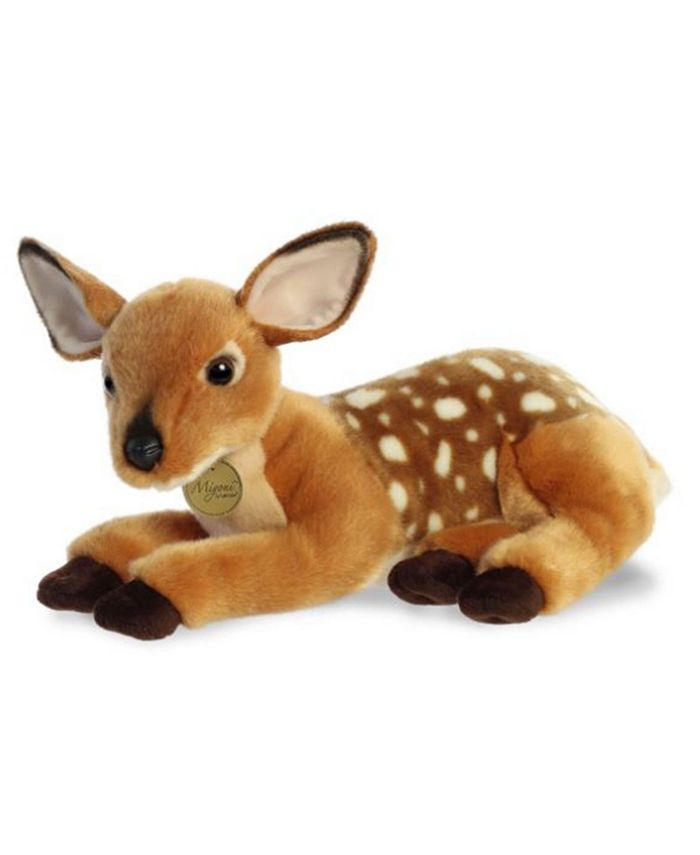 Aurora Miyoni Deer Laying 15 Inch Plush - Macy's