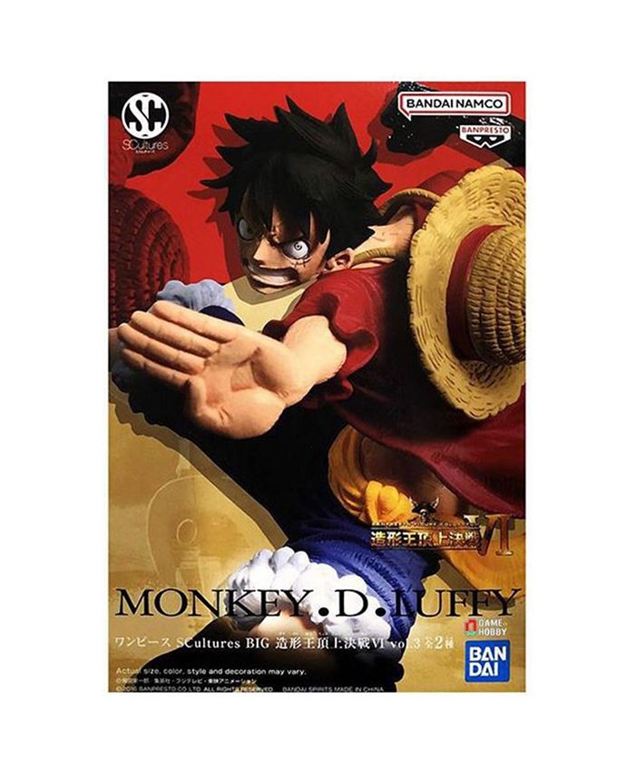 Banpresto One Piece Colosseum VI Vol 3 Monkey D Luffy Figure - Macy's