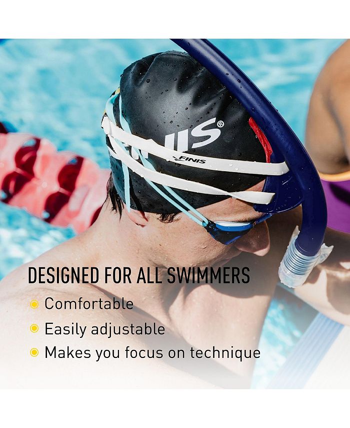 FINIS Stability Swimmers Snorkel - Center-Mount Snorkel Set for ...