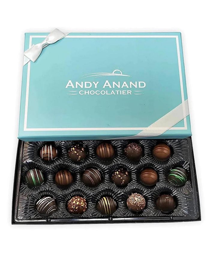 Andy Anand Chocolatier Andy Anand Dark Chocolate Truffles 16 Pcs Of ...