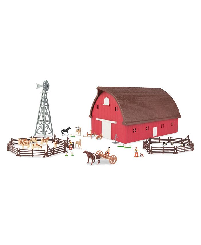 ERTL 1/64 Farm Country Round Gable Barn Set - Macy's