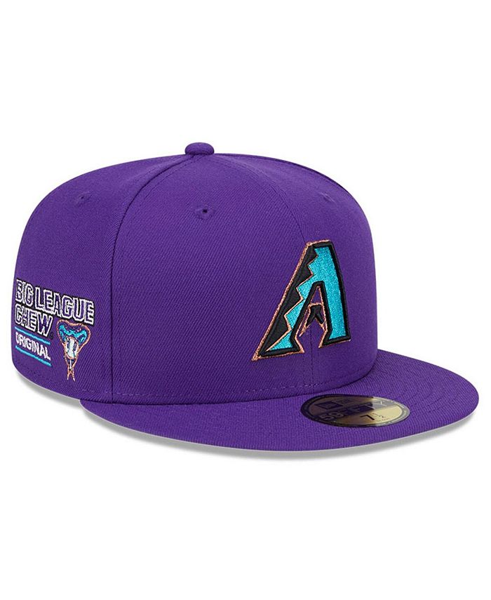 New Era Men's Purple Arizona Diamondbacks Big League Chew Team 59FIFTY ...