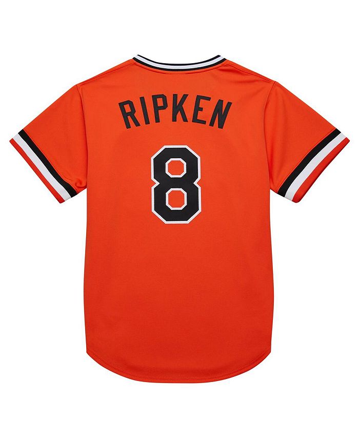 Mitchell & Ness Mitchell Ness Men's Cal Ripken Jr. Orange Baltimore ...
