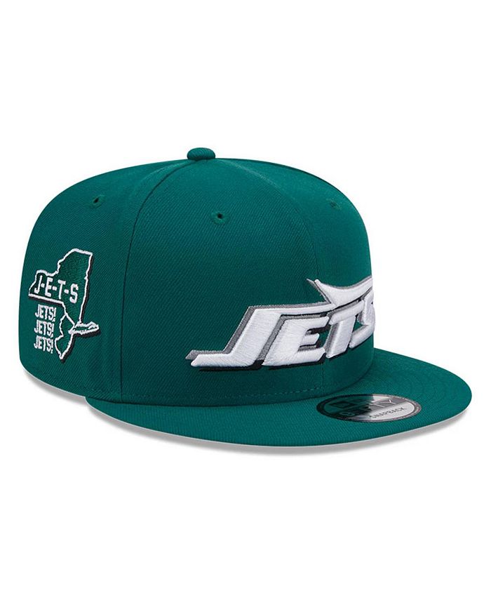 New Era Men's Green New York Jets 2024 NFL Draft 9FIFTY Snapback Hat ...