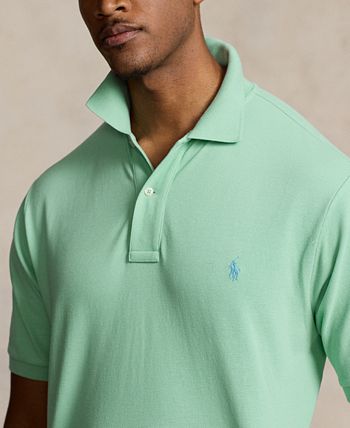 Polo Ralph Lauren Men's Big & Tall The Iconic Mesh Polo Shirt - Macy's