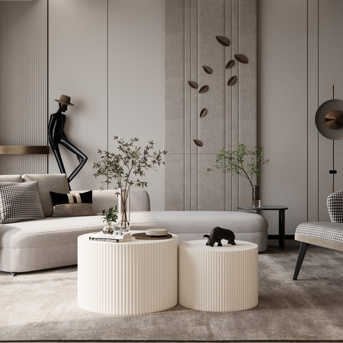 Click here for Streamdale Furniture Wave Stripe Nesting Coffee Ta... prices