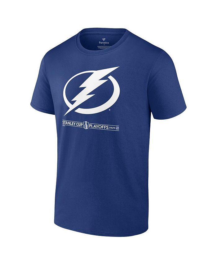 Fanatics Men's Blue Tampa Bay Lightning 2024 Stanley Cup Playoffs ...