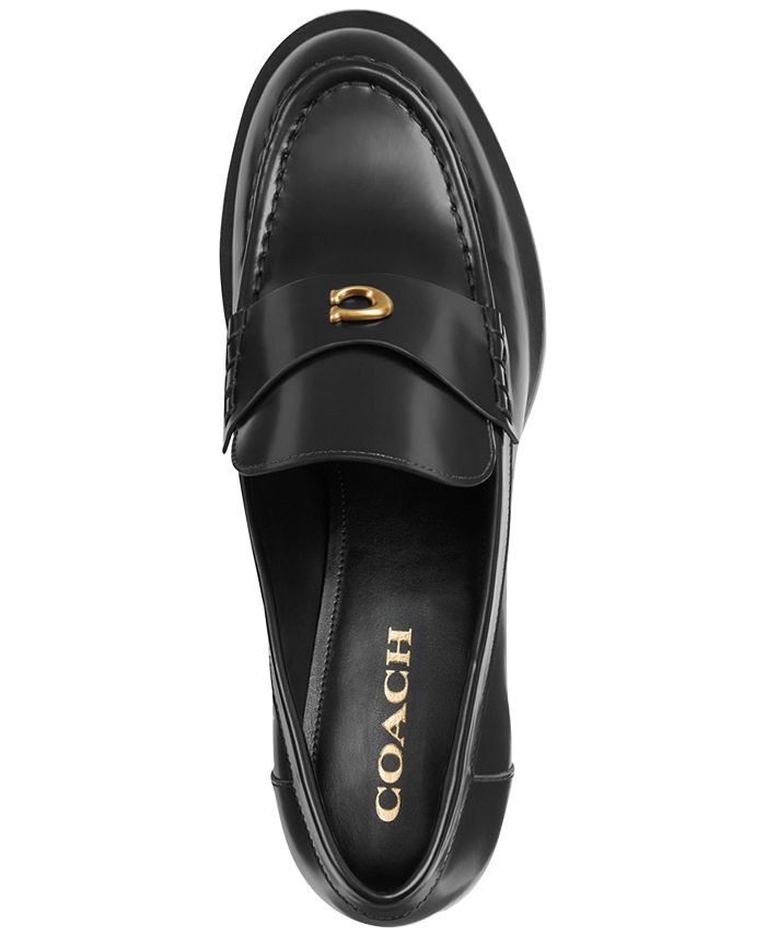 COACH Women's Natalie Tailored "C" Loafer Pumps - Macy's