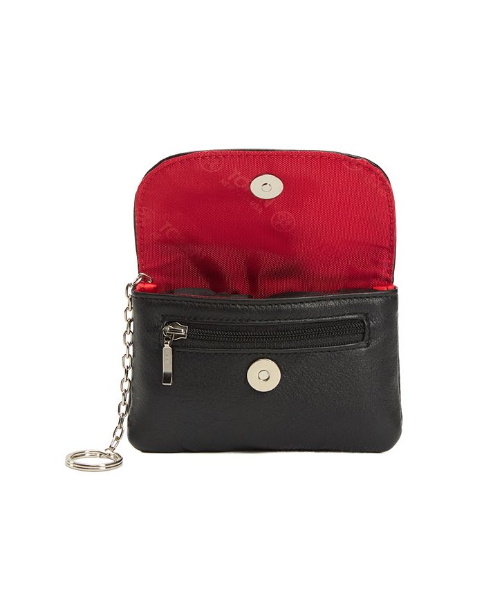 Manhattan Portage Leather Cedar Coin Pouch - Macy's