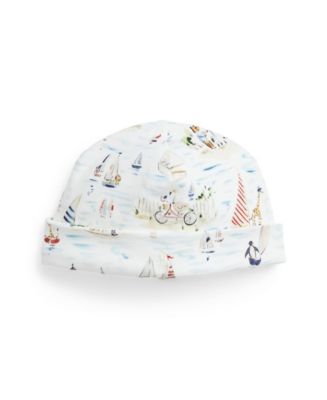 Polo Ralph Lauren x Riley Sheehey Baby Boys Cotton Beanie - Macy's