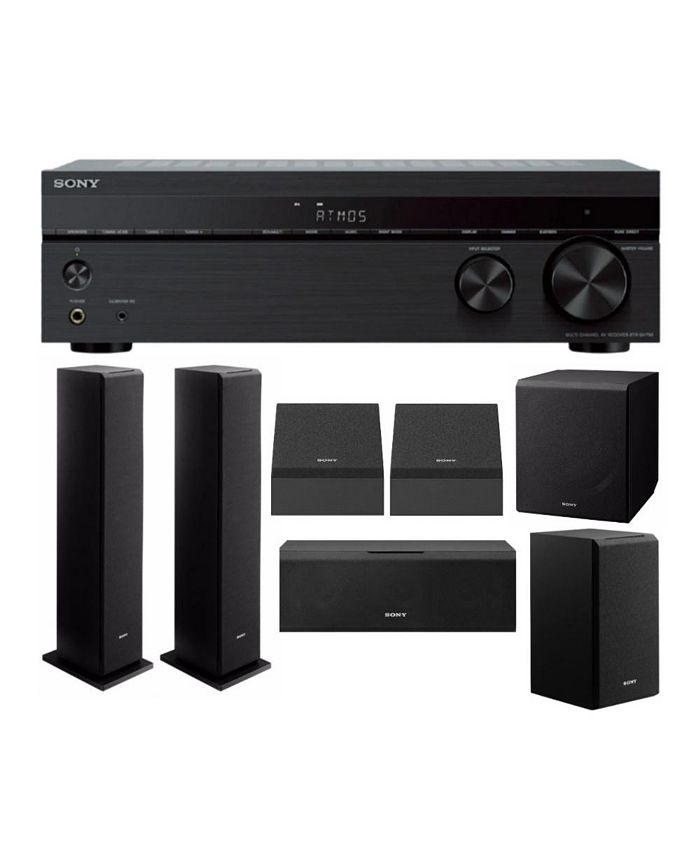 Sony STR-DH790 7.2-Channel 4K HDR A/V Receiver and Speakers Bundle - Macy's