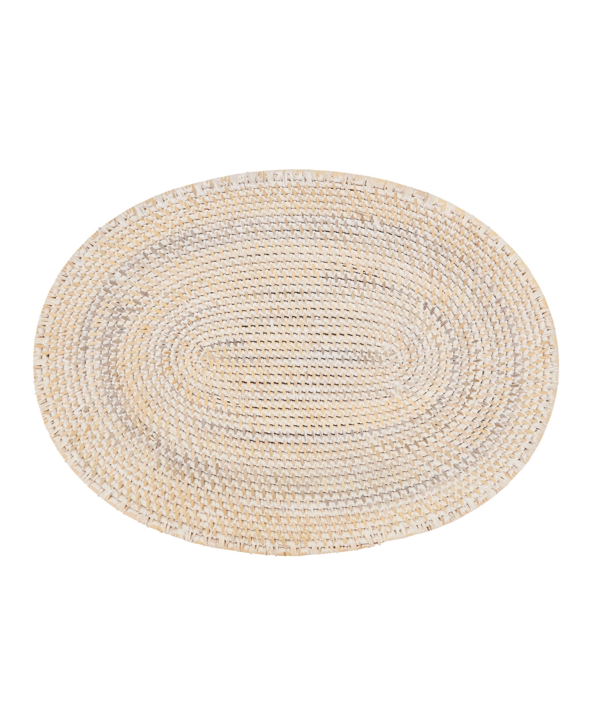 Click here for Saro Lifestyle Woven Rattan Placemats Set of 4 14x... prices