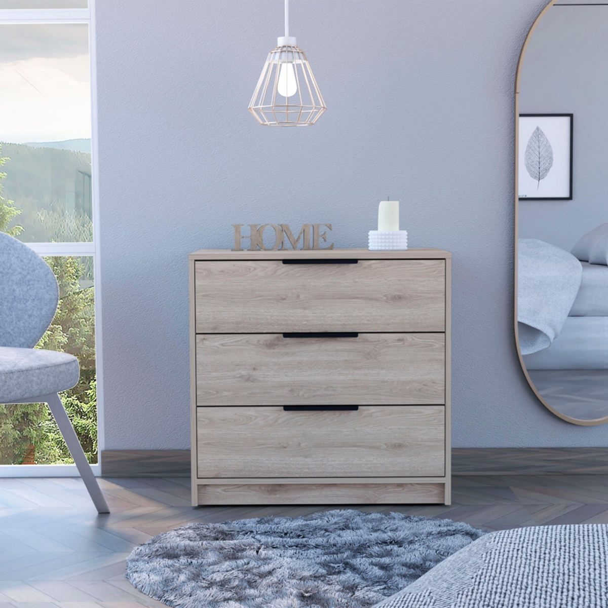 Click here for Streamdale Cannon 3-Drawer Rectangle Dresser Light... prices