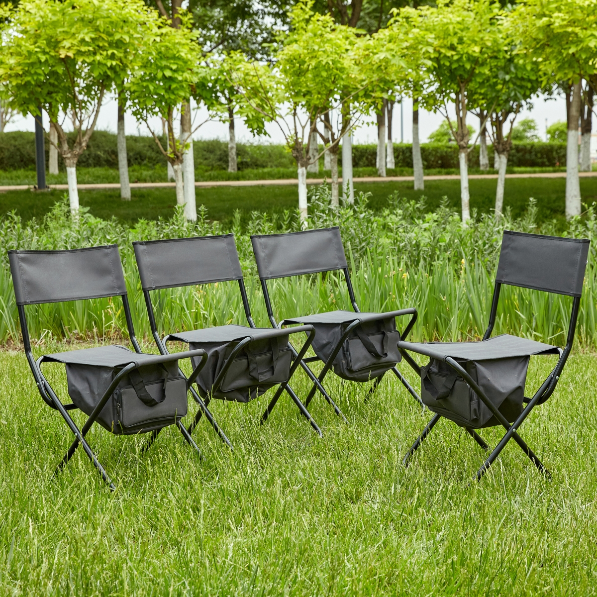 Click here for Streamdale Furniture 4-Piece Folding Outdoor Chair... prices