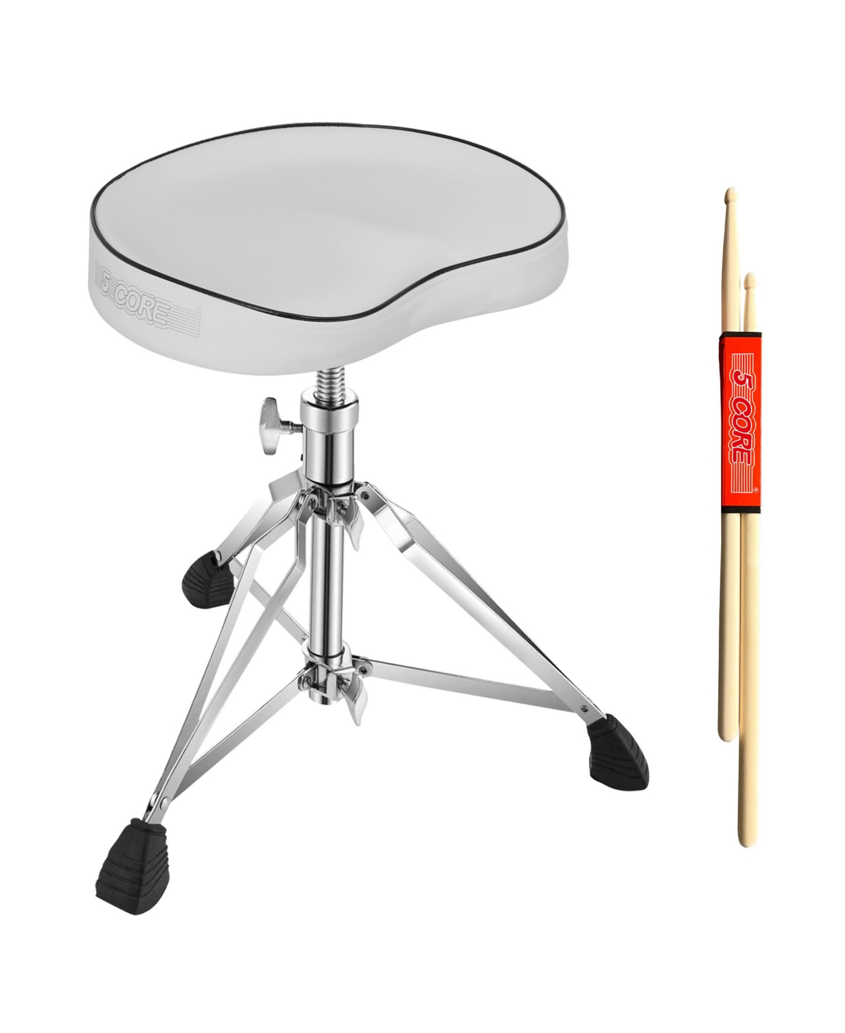 Click here for 5 Core Drum Throne Padded Guitar Stool Swivel Heig... prices