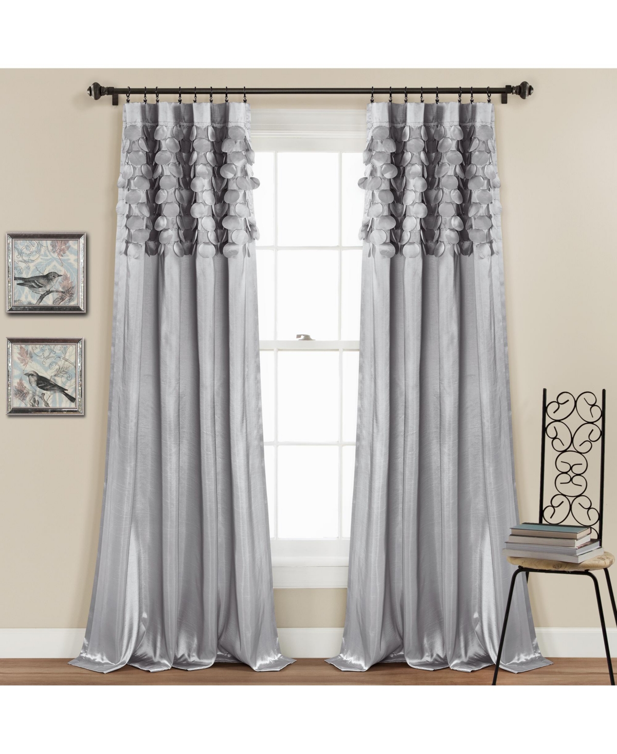 Click here for Lush Decor Circle Dream Window Curtain Panels - Li... prices