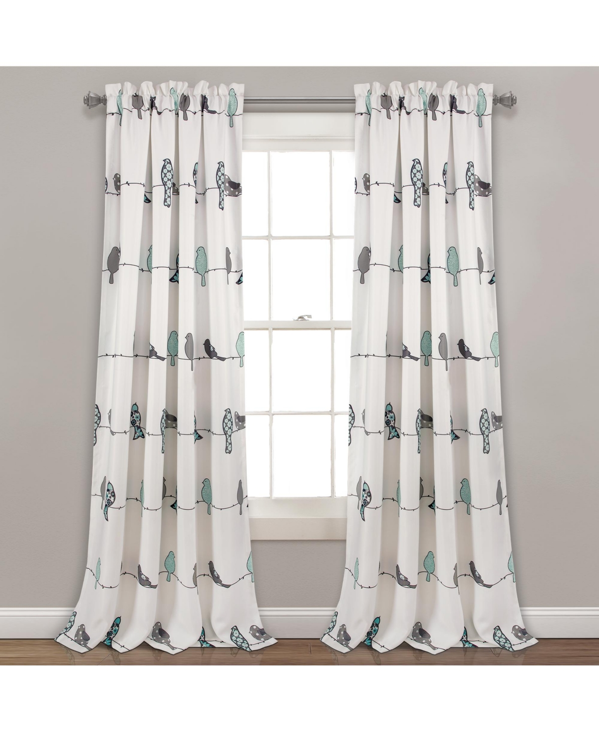 Click here for Lush Decor Rowley Birds Light Filtering Window Cur... prices