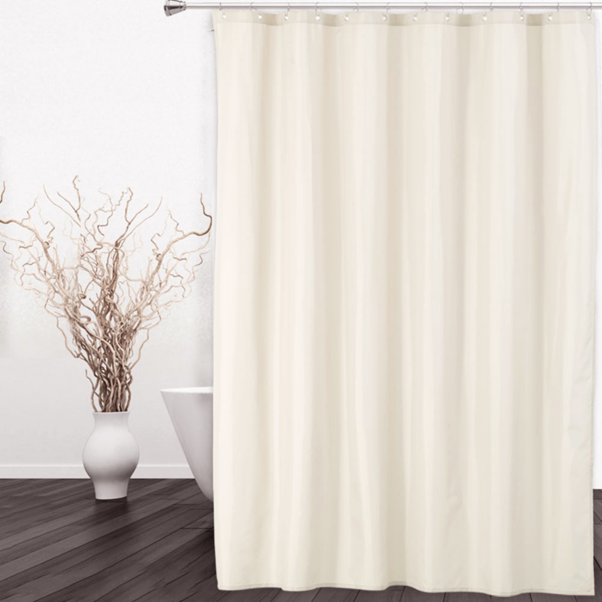 Click here for Caromio Waterproof Fabric Shower Curtain Liner wit... prices