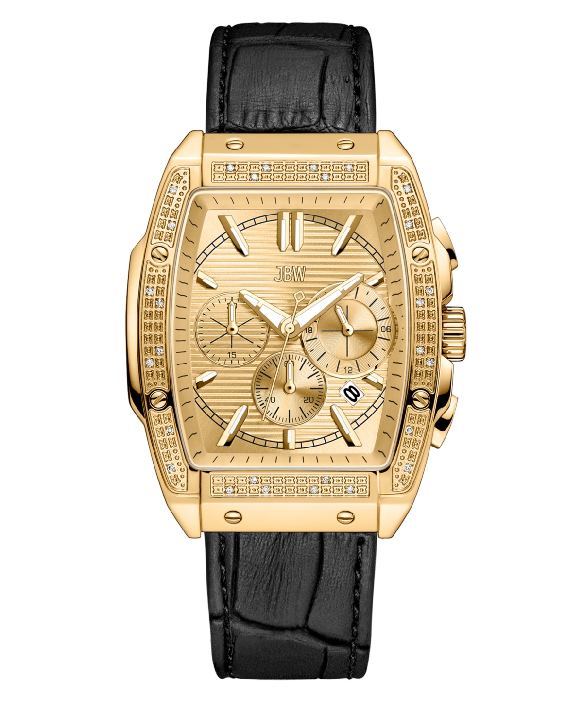 Click here for Jbw Mens Echelon Diamond (1/4 ct. t.w.) Watch in 1... prices