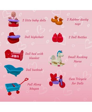 The New York Doll Collection Mini Baby Doll Set - Macy's