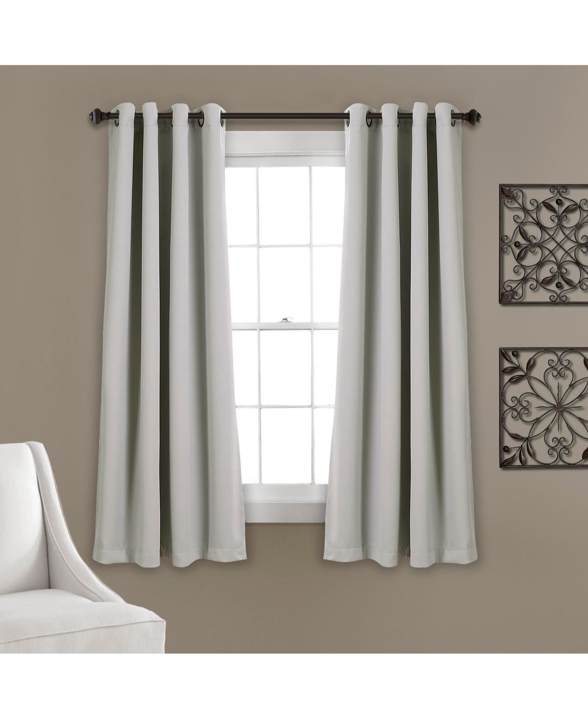 Click here for Lush Decor Insulated Grommet Blackout Linen Window... prices
