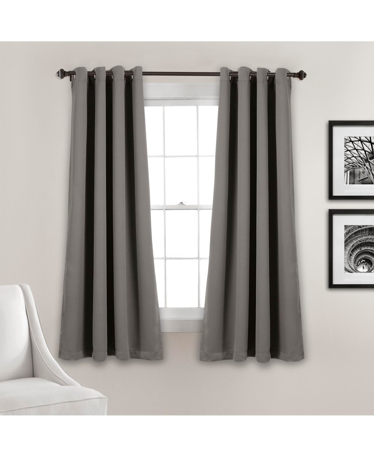 Click here for Lush Decor Insulated Grommet Blackout Linen Window... prices
