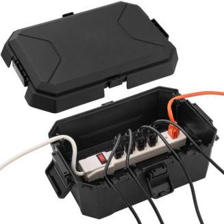 Manterio Power Box – Heavy Duty Electrical IP55 Weatherproof Cord ...
