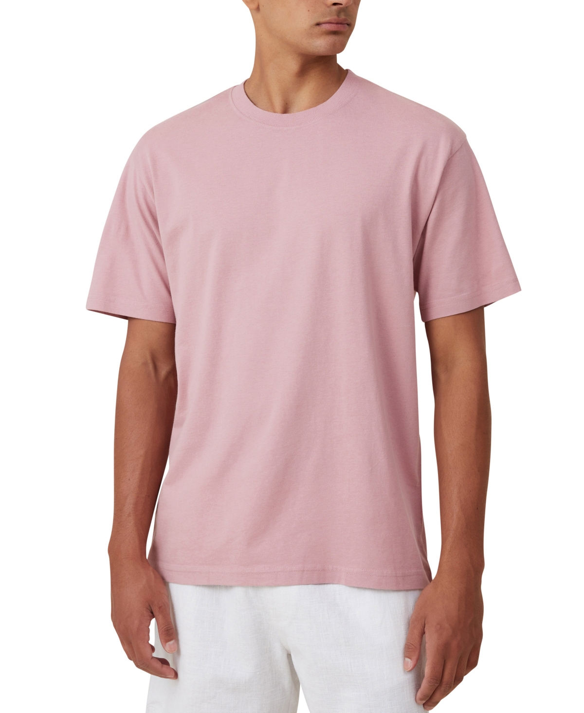 Click here for Mens Loose Fit T-shirt - Pink prices