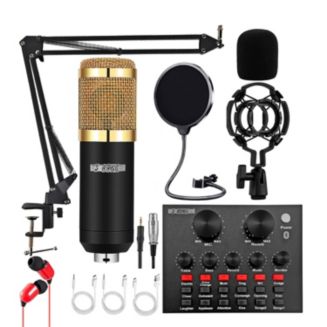 5 Core Recording Microphone Podcast Bundle • Professional Condenser ...