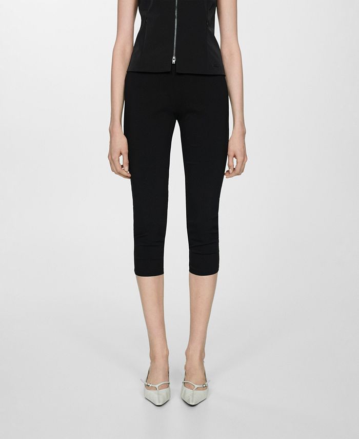 MANGO Women's Capri Leggings - Macy's